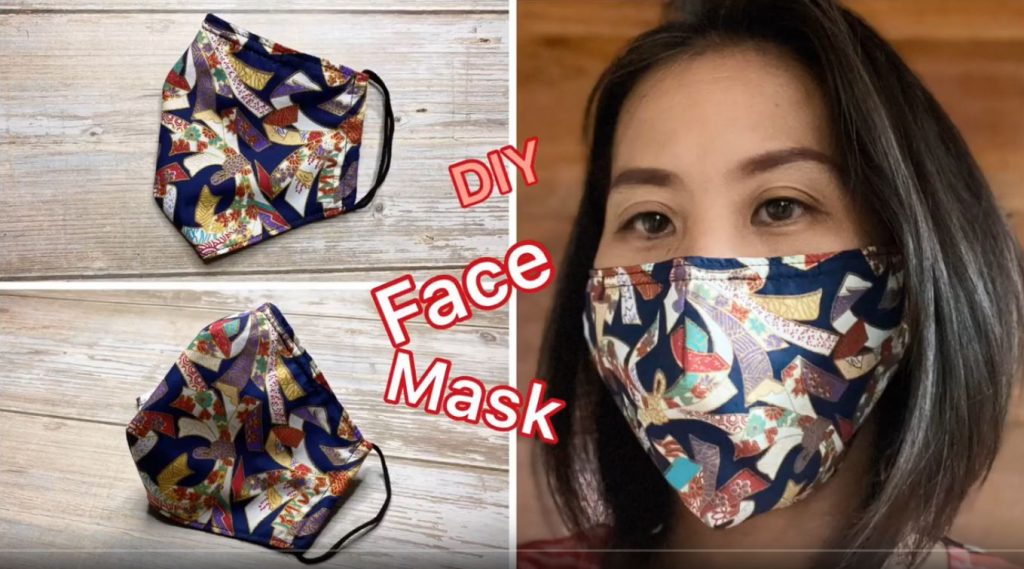 Best Fit Face Mask Sewing with Pattern - AON Easy DIY
