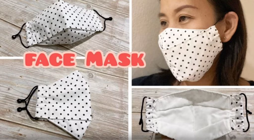 DIY Face MASK Tutorial Make it Easy Free Pattern Download - AON Easy DIY