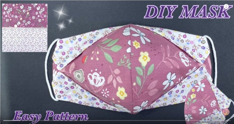 DIY Cloth Face Mask Easy To Make Sewing Tutorial Breathable Mask - AON ...