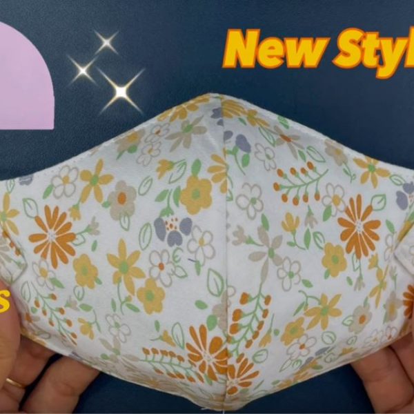 NEW MASK DESIGN 4 Layers Face Mask Making Ideas Sewing Tutorial ...