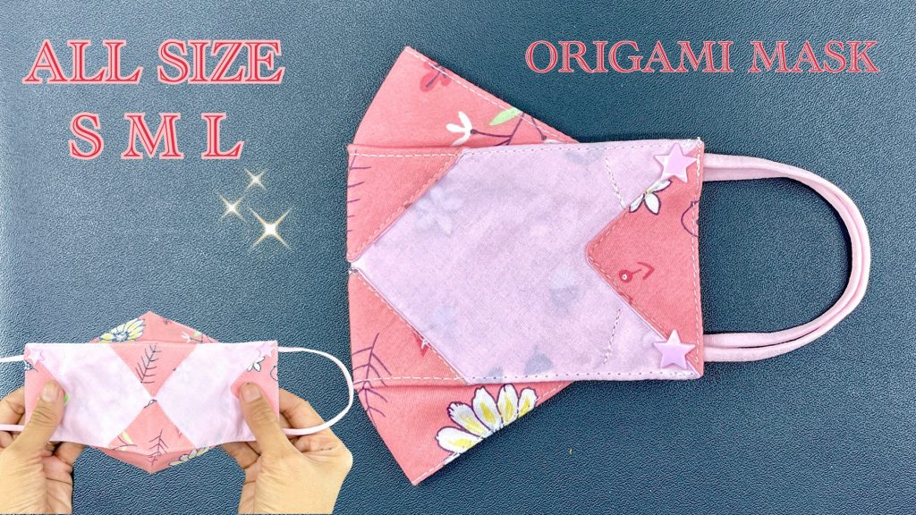 NEW Design Face MASK Origami All Size S M L NO Pattern MAKE Mask it ...
