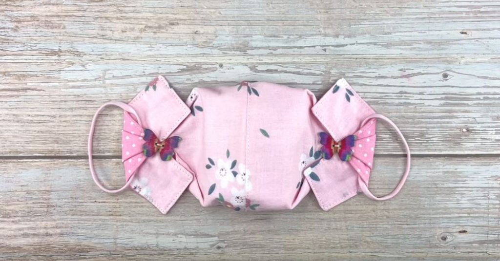 NEW MASK DESIGN 3 Layers How to Make MASK AT HOME Cloth Face Mask Cute ...