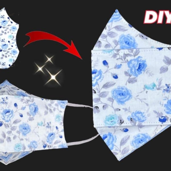 Breathable 3D Face Mask Sewing Tutorial at Home - AON Easy DIY