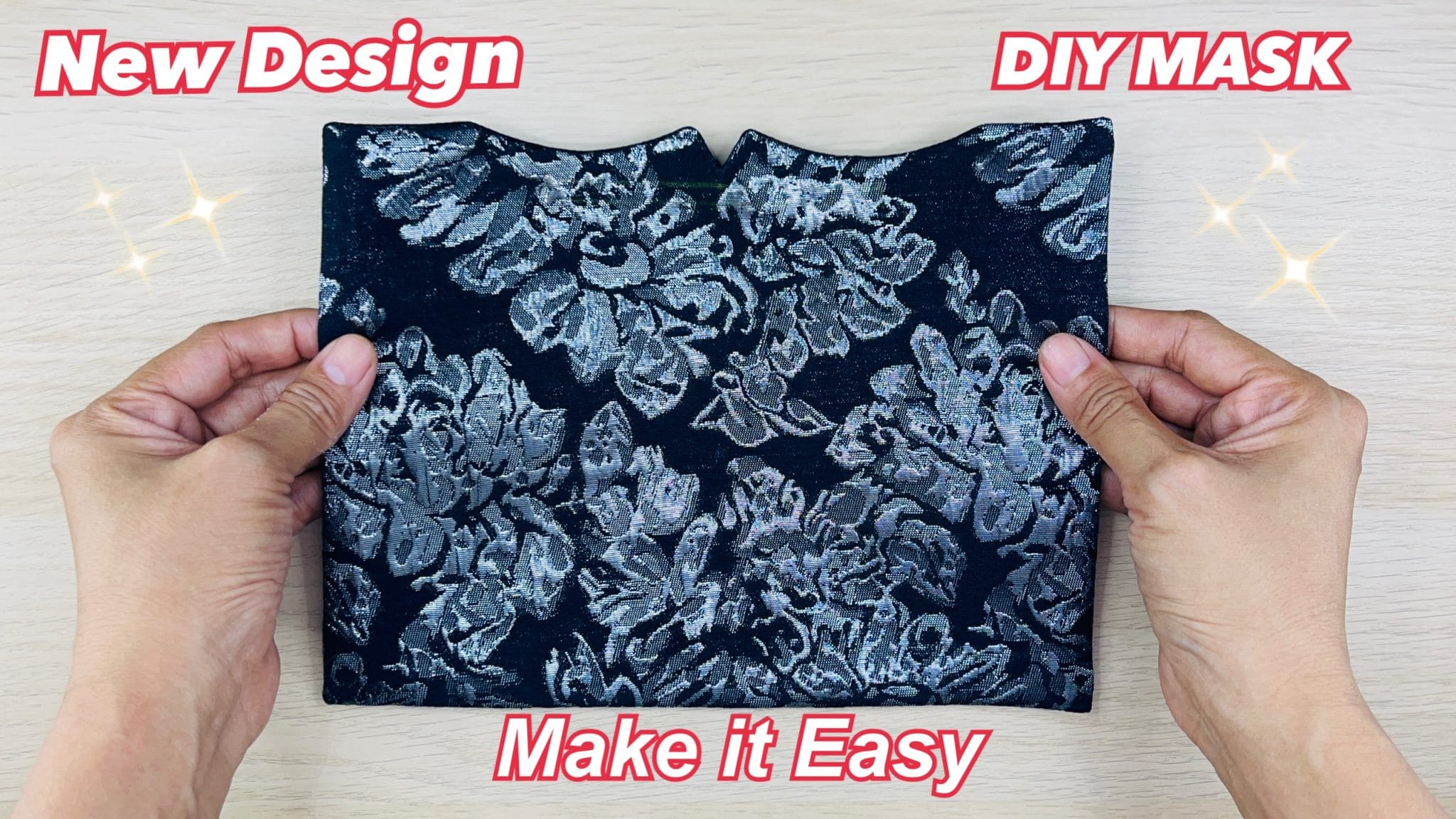 NEW Design Face Mask 2021 with 3D Face Mask Sewing Tutorial - AON Easy DIY